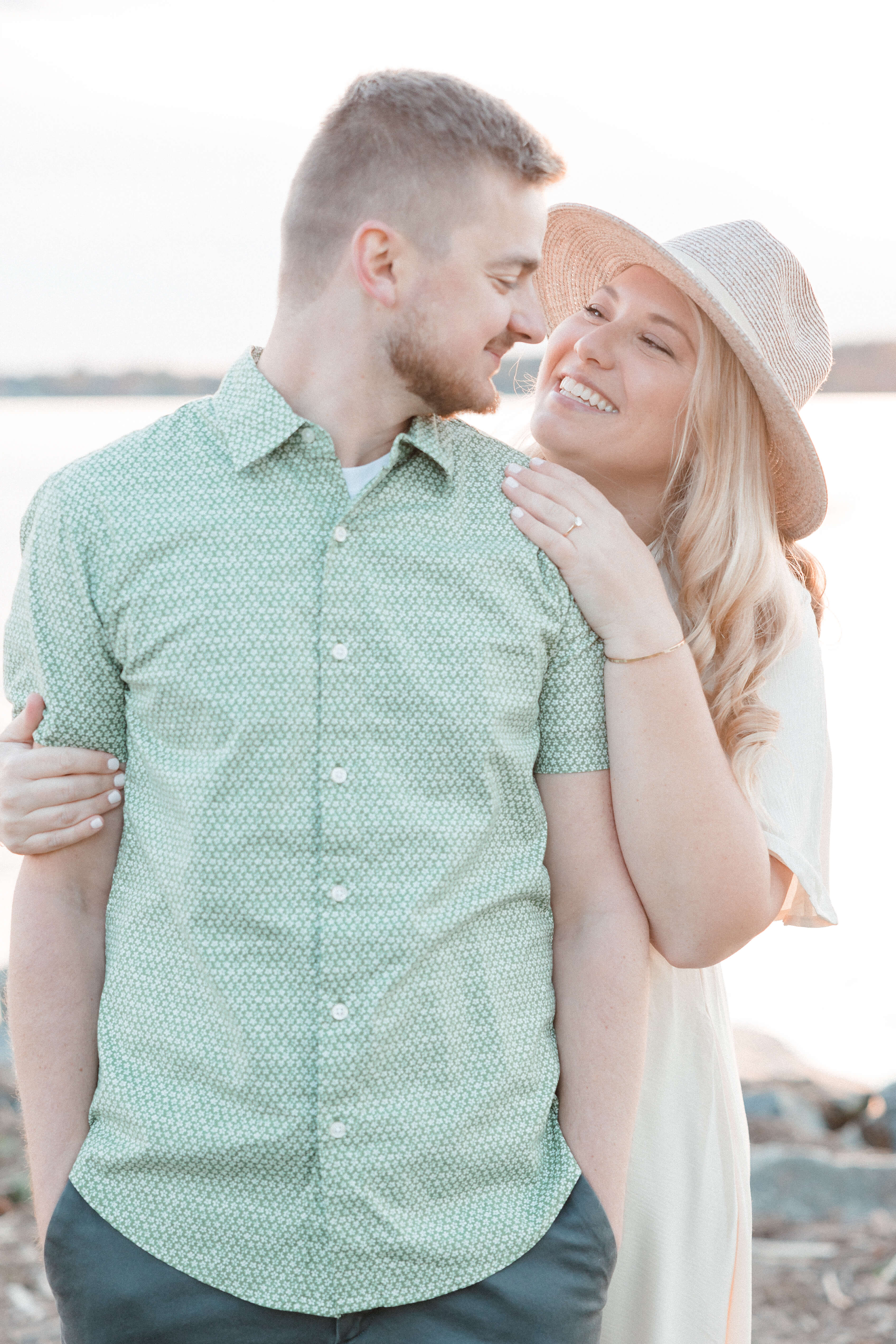 Taylor + Ben | Waterfront Engagement Session - Christopher Ginn Studios