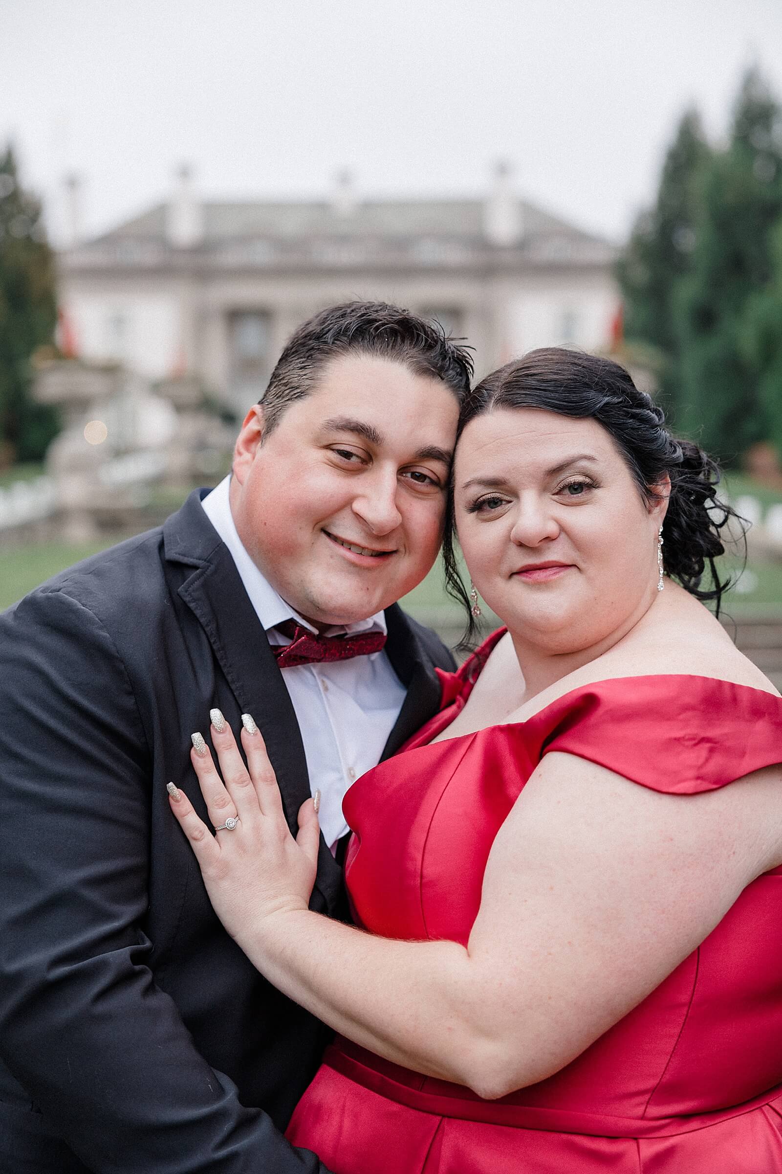 Tierney + Chris | Elegant Engagement Session at Nemours Estate ...