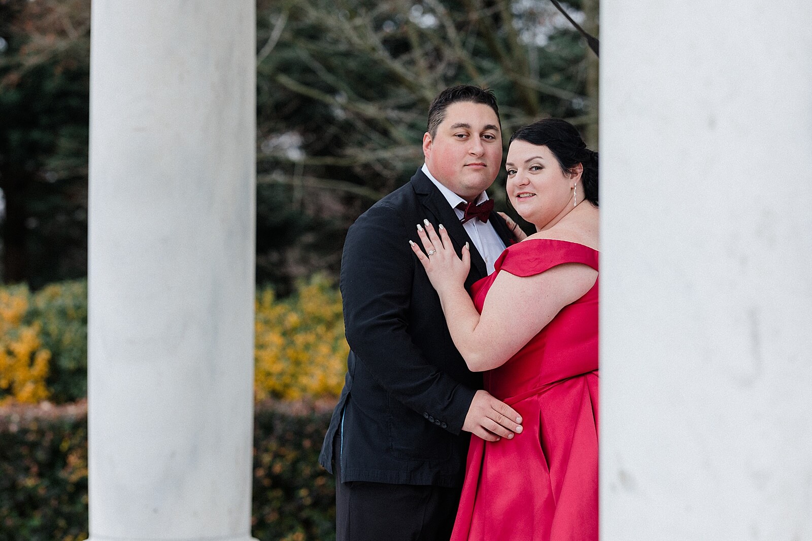 Tierney + Chris | Elegant Engagement Session at Nemours Estate ...