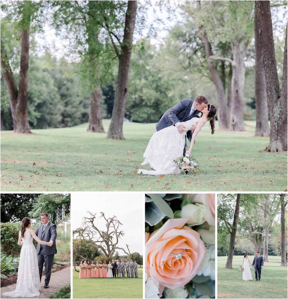 Andrea + Patrick | Penn Oaks Golf Club Wedding